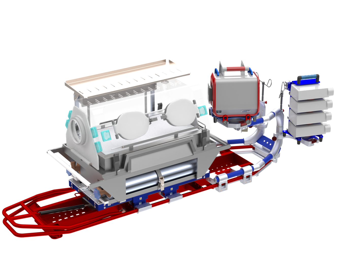 Neonatal Transport Incubator Platform - FL | Technimount